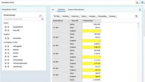 Comparison of SAP BEx Query Designer and eclipse BW Modeling Query ...