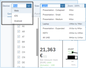 How-To make a SAC Story Mobile ready - ZPARTNER GmbH