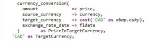 Data Modeling with CDS Views – Part 2: Currency/Unit Conversion & Date ...