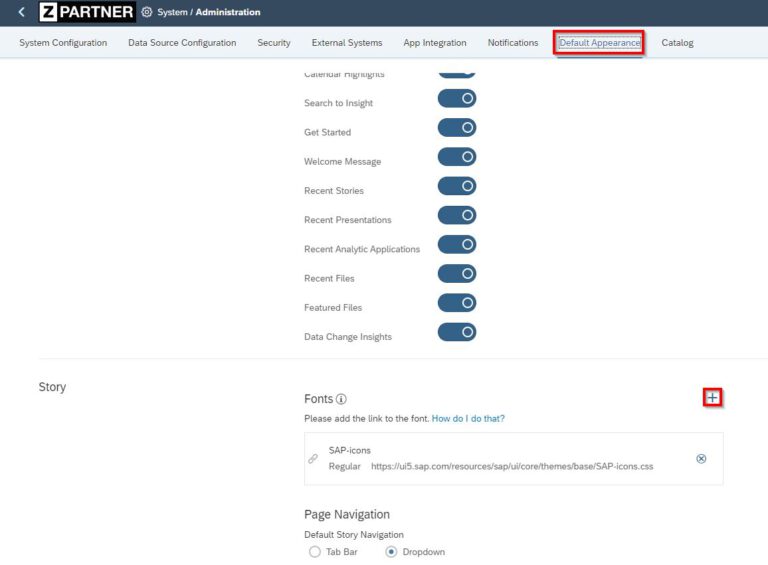 How to use SAP UI5 Icons in SAC-Stories and SAC-Applications - ZPARTNER GmbH