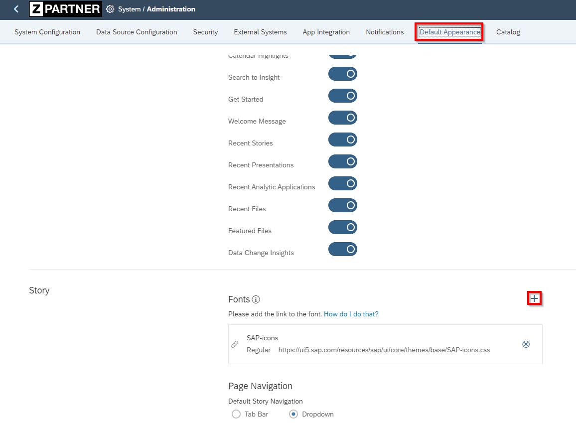 How to use SAP UI5 Icons in SAC-Stories and SAC-Applications - ZPARTNER GmbH