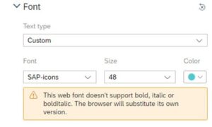 How to use SAP UI5 Icons in SAC-Stories and SAC-Applications - ZPARTNER GmbH