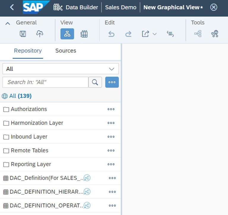 A practical example of the three different types of Data Access Controls (DACs) in Datasphere ...