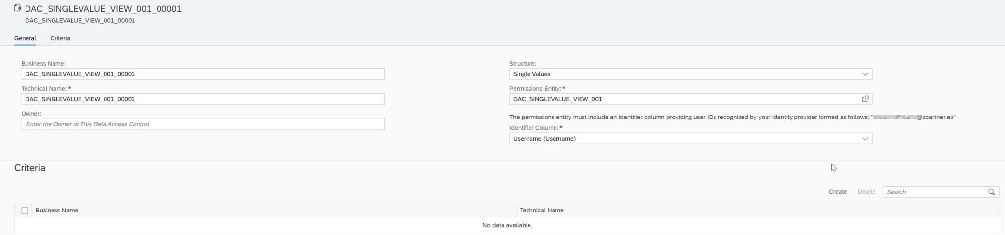 A practical example of the three different types of Data Access Controls (DACs) in Datasphere ...