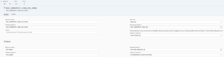 A practical example of the three different types of Data Access Controls (DACs) in Datasphere ...