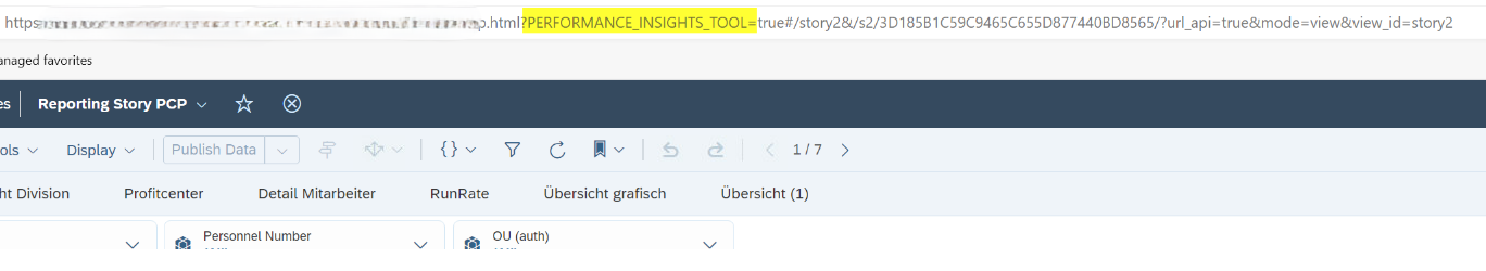 Performance Monitoring in a SAP Analytics Cloud (SAC) Story - ZPARTNER GmbH