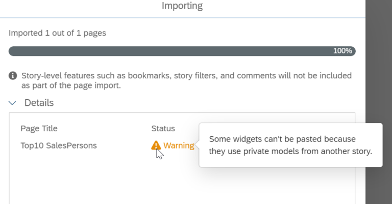 SAP Analytic Cloud (SAC) Story on SAP Datasphere (DSP) - ZPARTNER GmbH